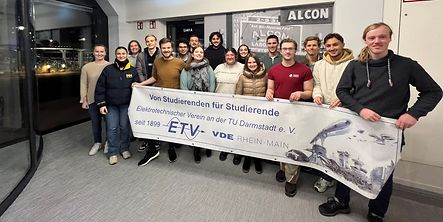 Exkursion zu ALCON am Standort Großwallstadt